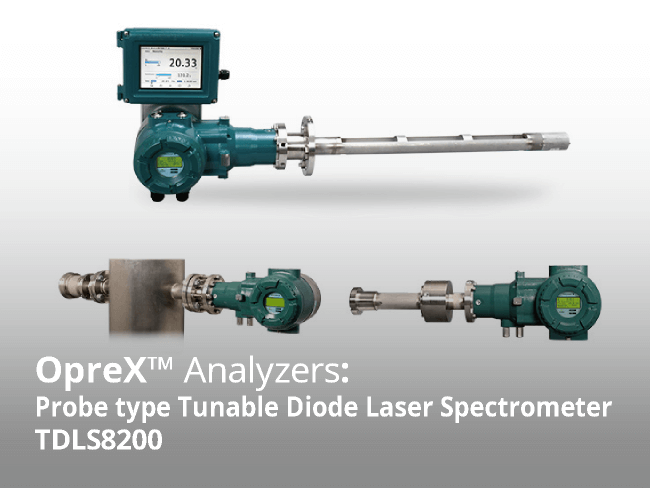 Probe type Tunable Diode Laser Spectrometer TDLS8200 | Yokogawa ...