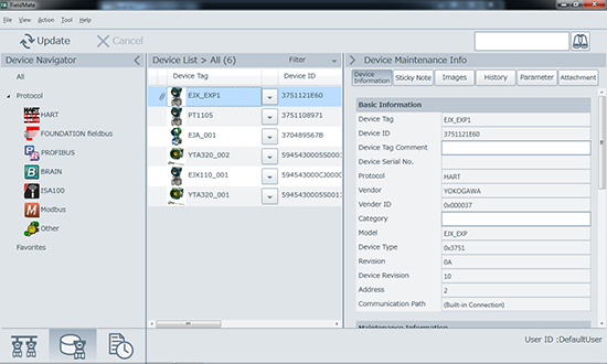 Mobile Field Device Management FieldMate | Yokogawa Electric Korea Co ...