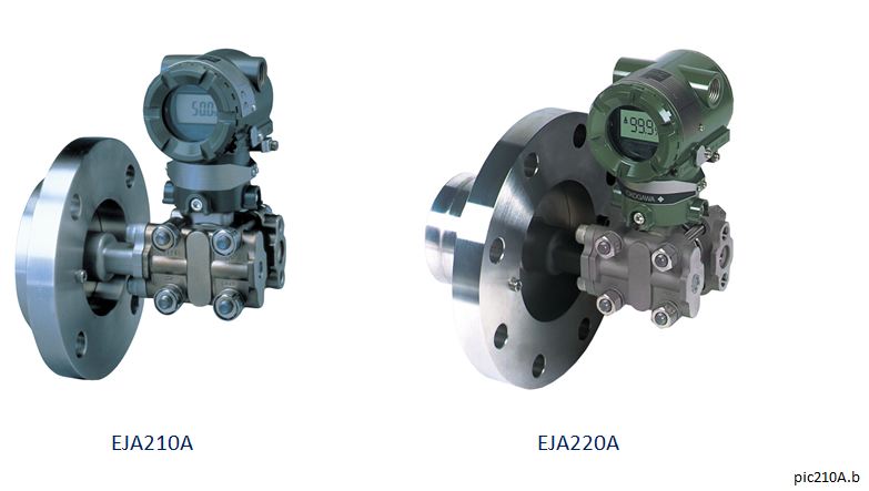 EJA210A and EJA220A Flange Mounted Differential Pressure Transmitters